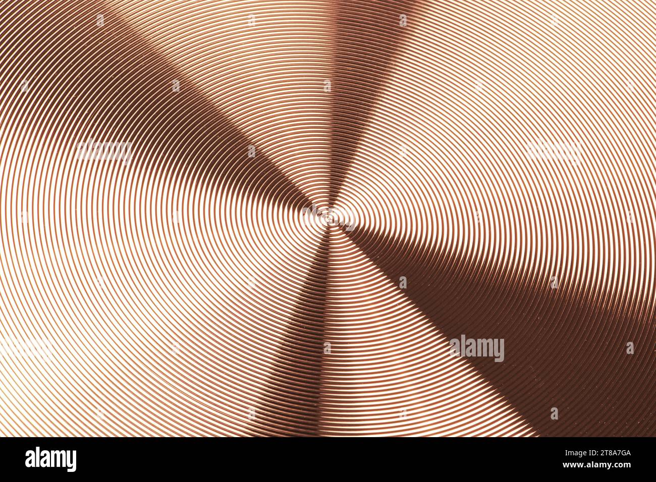 Texture of golden metal. Round metal texture. Metal texture background ...