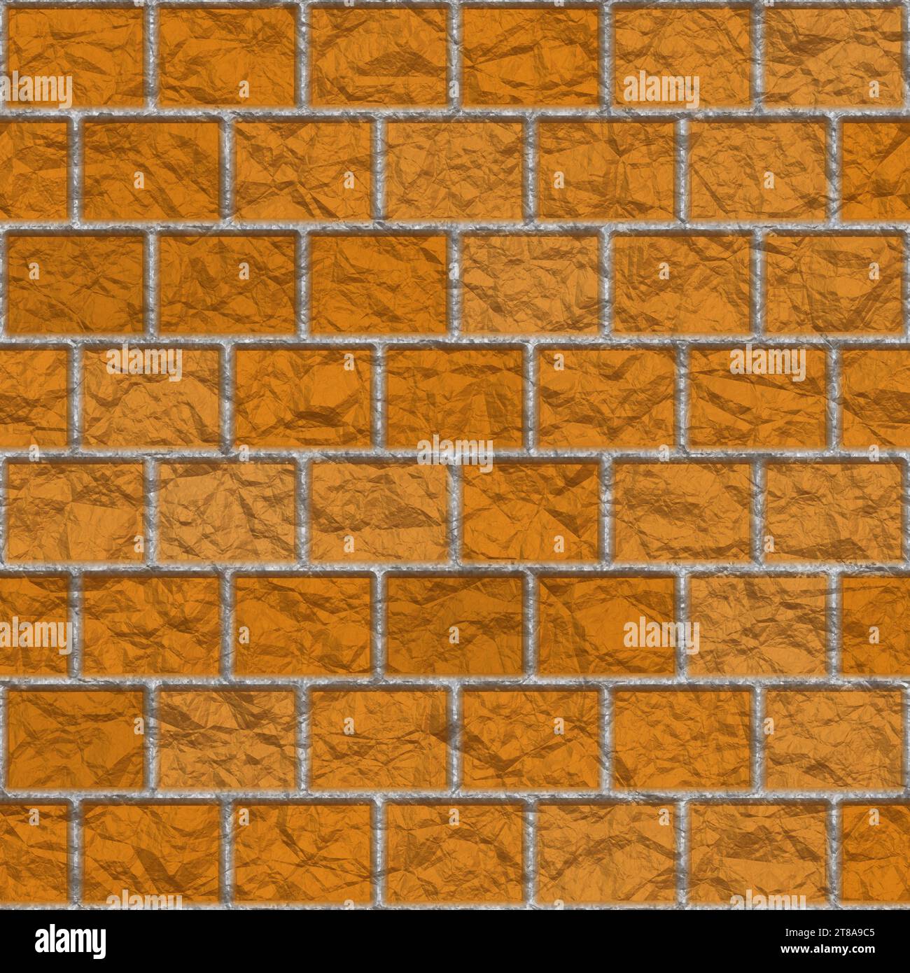 Brick drawing. Seamless background of brown brick wall - texture ...