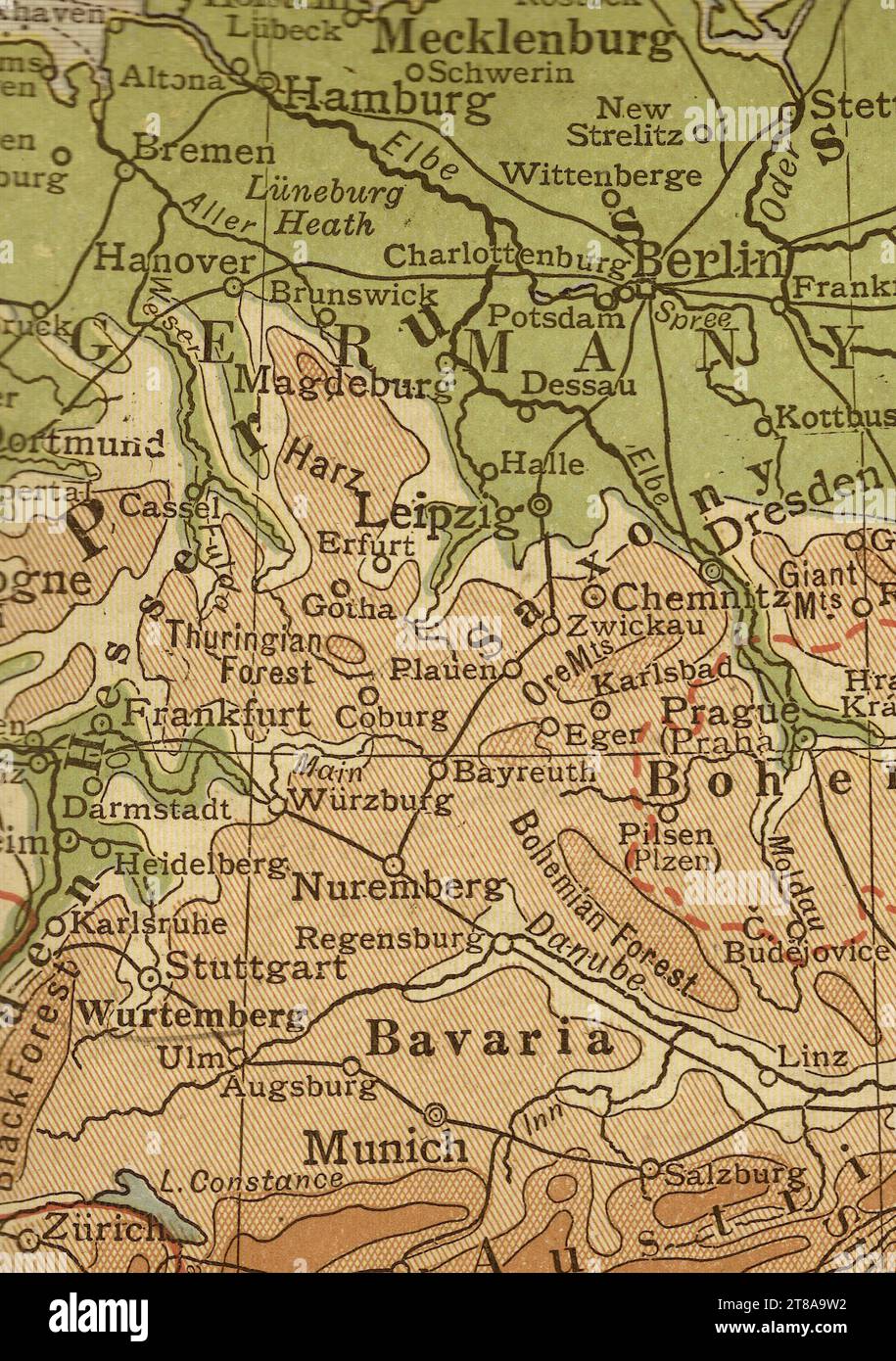 East prussia map hi-res stock photography and images - Alamy