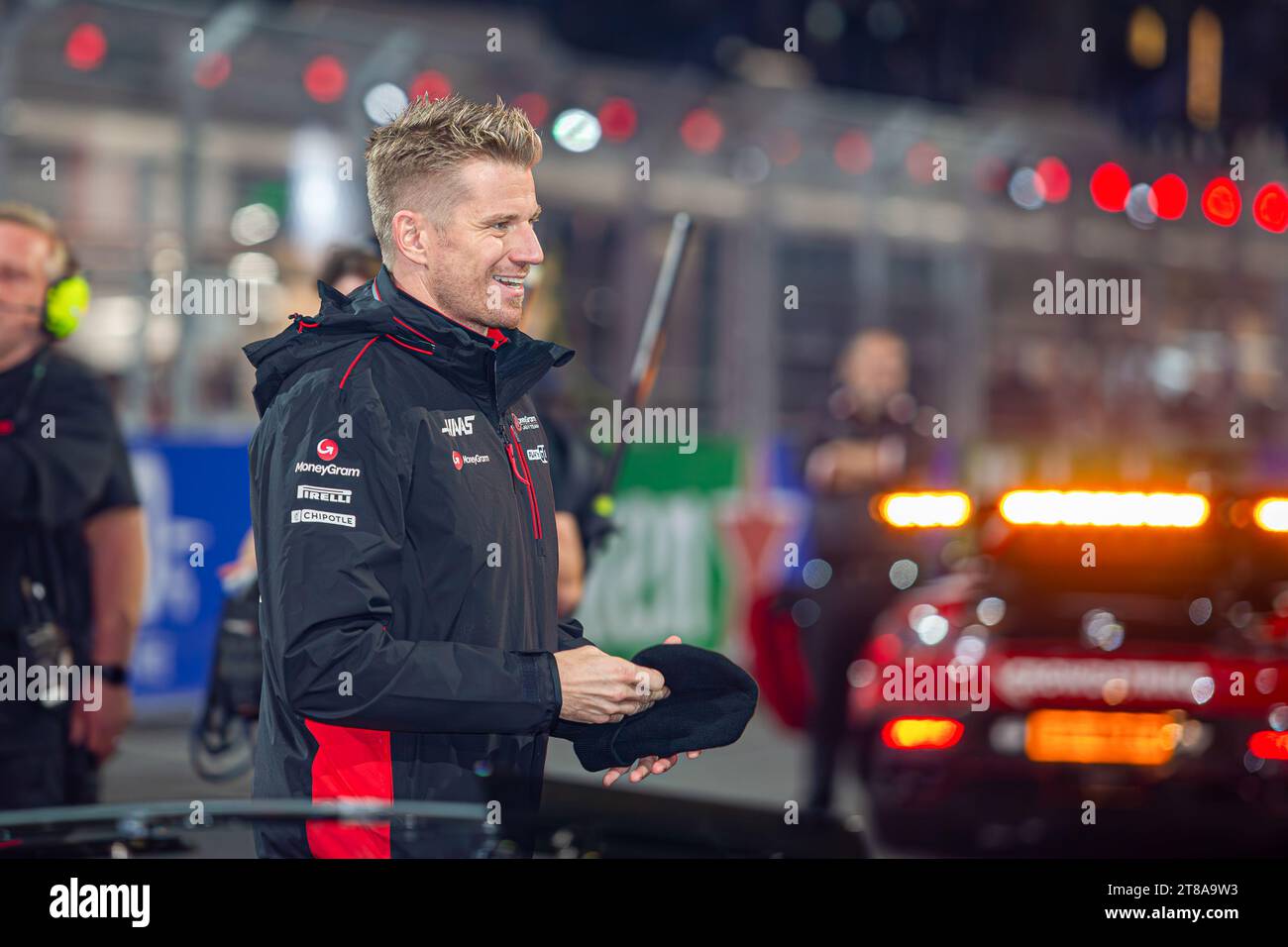 Las Vegas, USA. 18th Nov 2023. Nico Hulkenberg (GER) Haas F1 Team ...