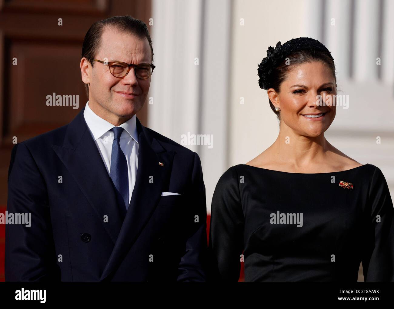 Prinz Daniel und Kronprinzessin Victoria von Schweden, Deutschland, Berlin, Schloss Bellevue ...