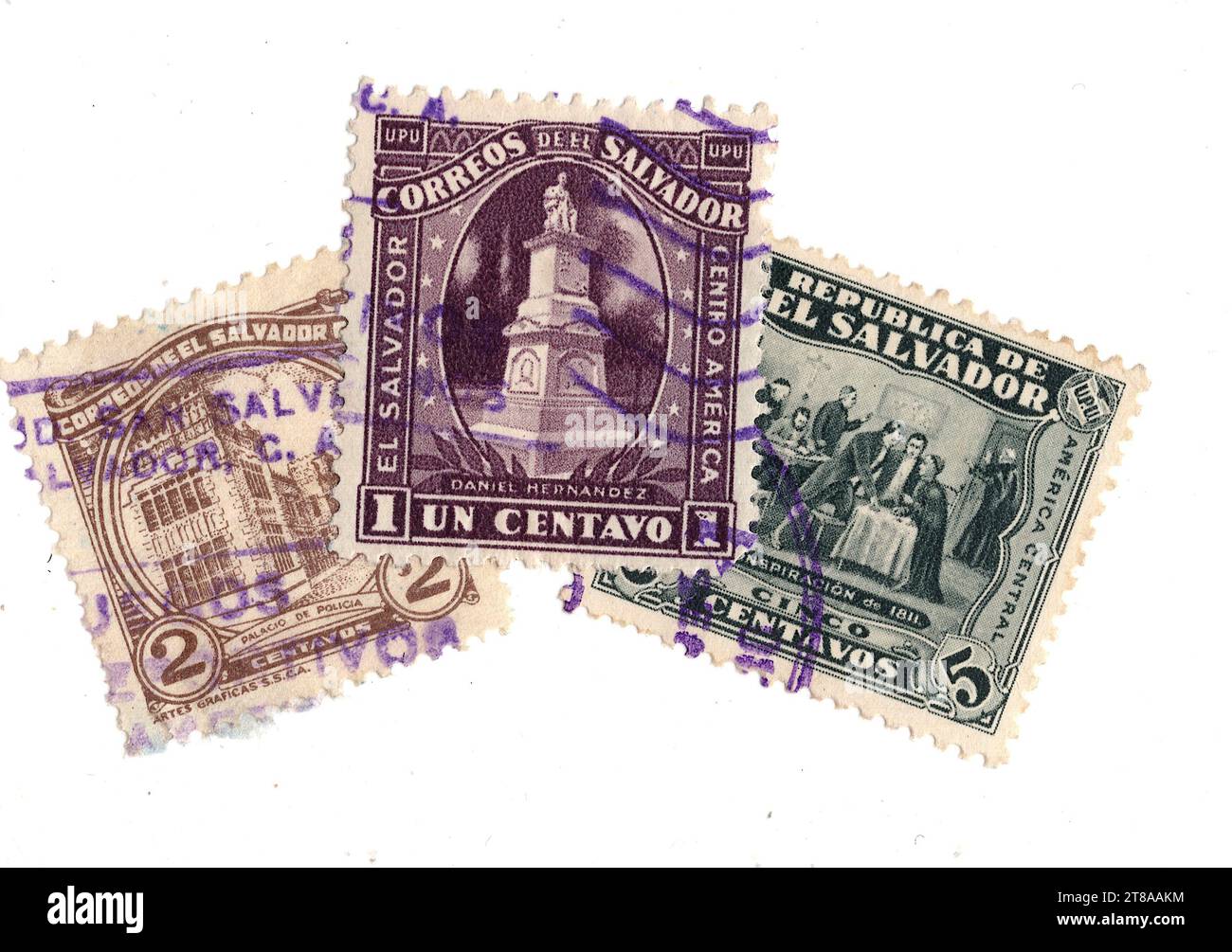 Vintage postage stamps from Peru isolated on a white background Stock ...