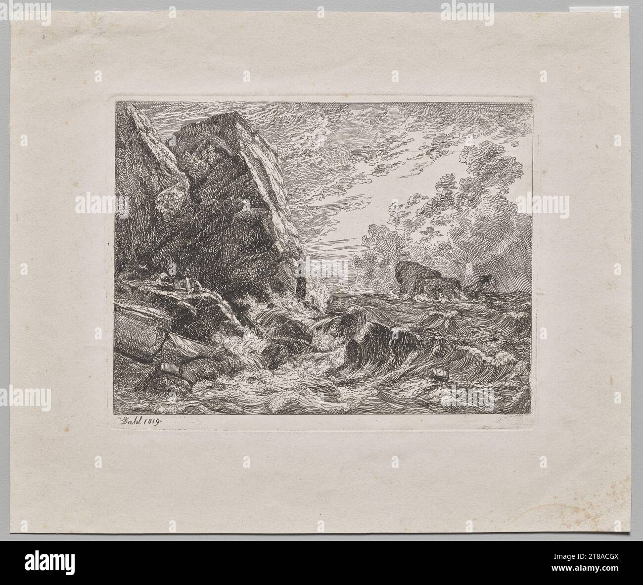 Johan Christian Clausen Dahl depicted his native Norway in dramatic ...