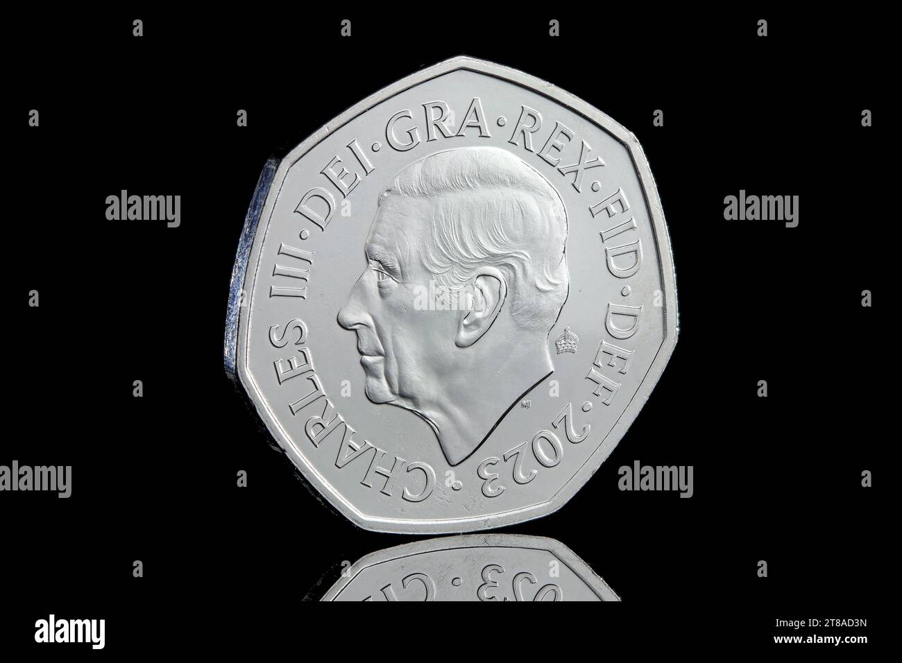 2023 king charles definitive 50p hi-res stock photography and images ...