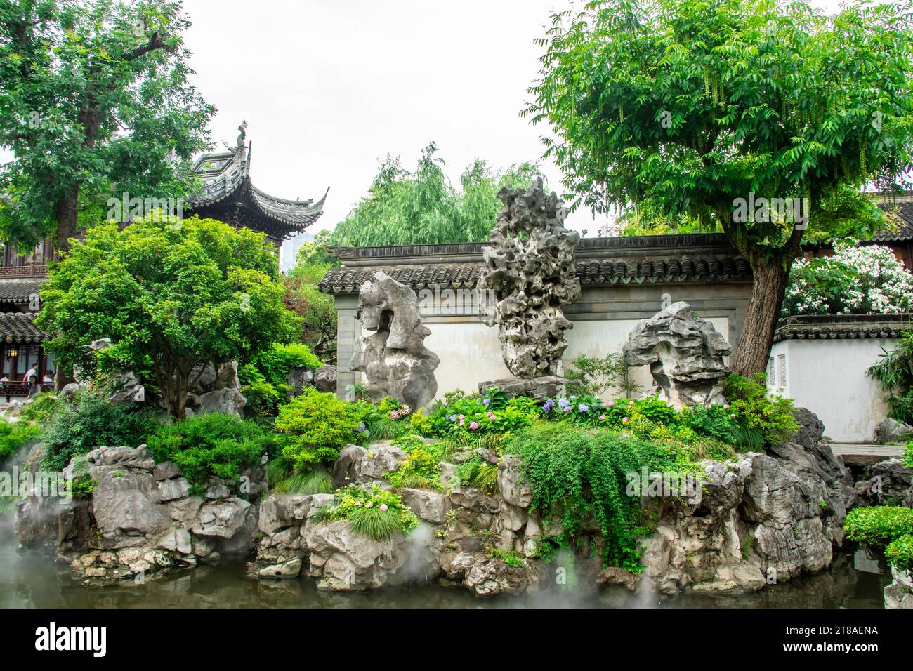 the Exquisite Jade Rock (YULINLONG) of Yu Garden. It is an extensive Chinese garden located ...