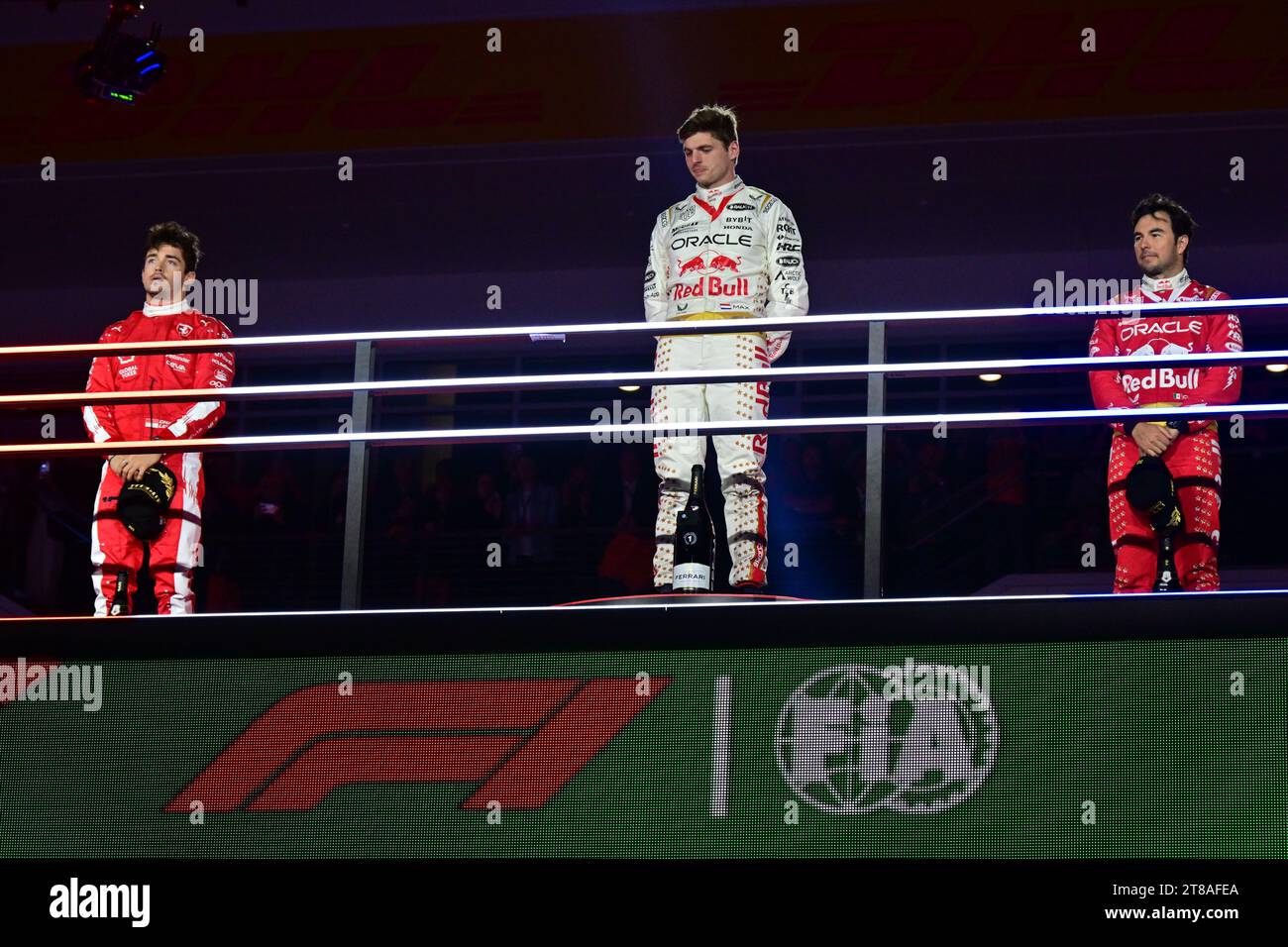 podium VERSTAPPEN Max (ned), Red Bull Racing RB19, LECLERC Charles (mco ...