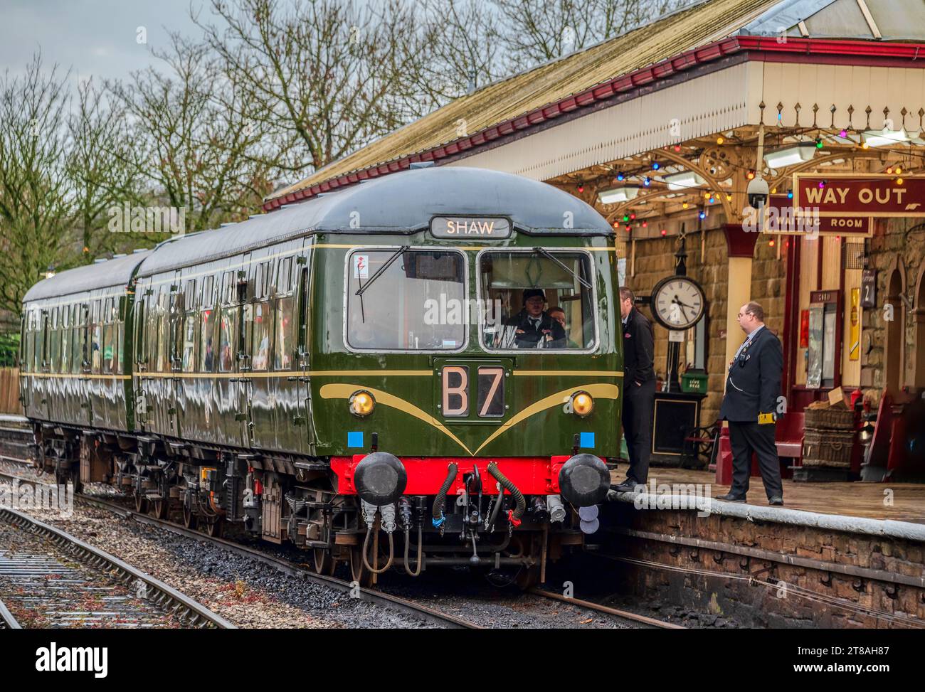 East lancashire railway autumn DMU gala BR Class 117/2 Unit seen at ...