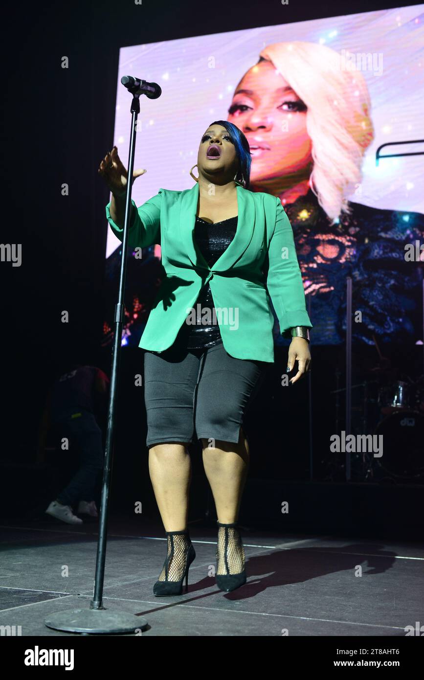 Miami, USA. 17th Nov, 2023. MIAMI, FLORIDA - NOVEMBER 17: Ms. Anita ...