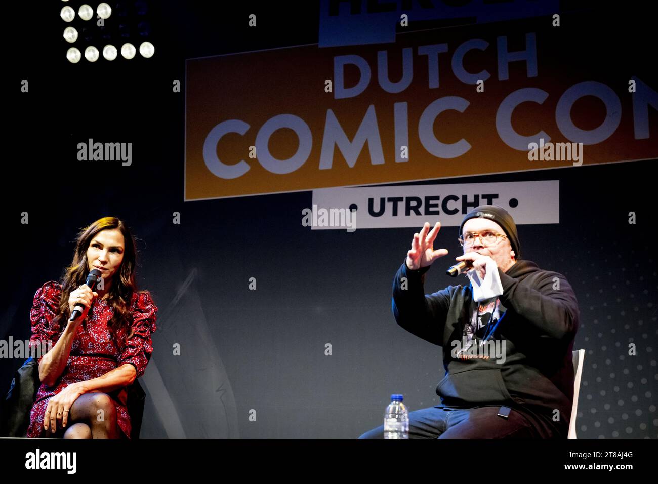 UTRECHT - Actress Famke Janssen during the winter edition of Heroes ...