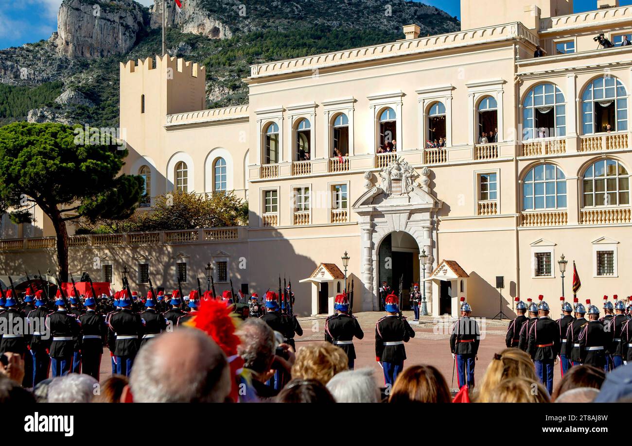 Monaco Ville, Monaco. 19th Nov, 2023. Royal Family of Monaco on the ...