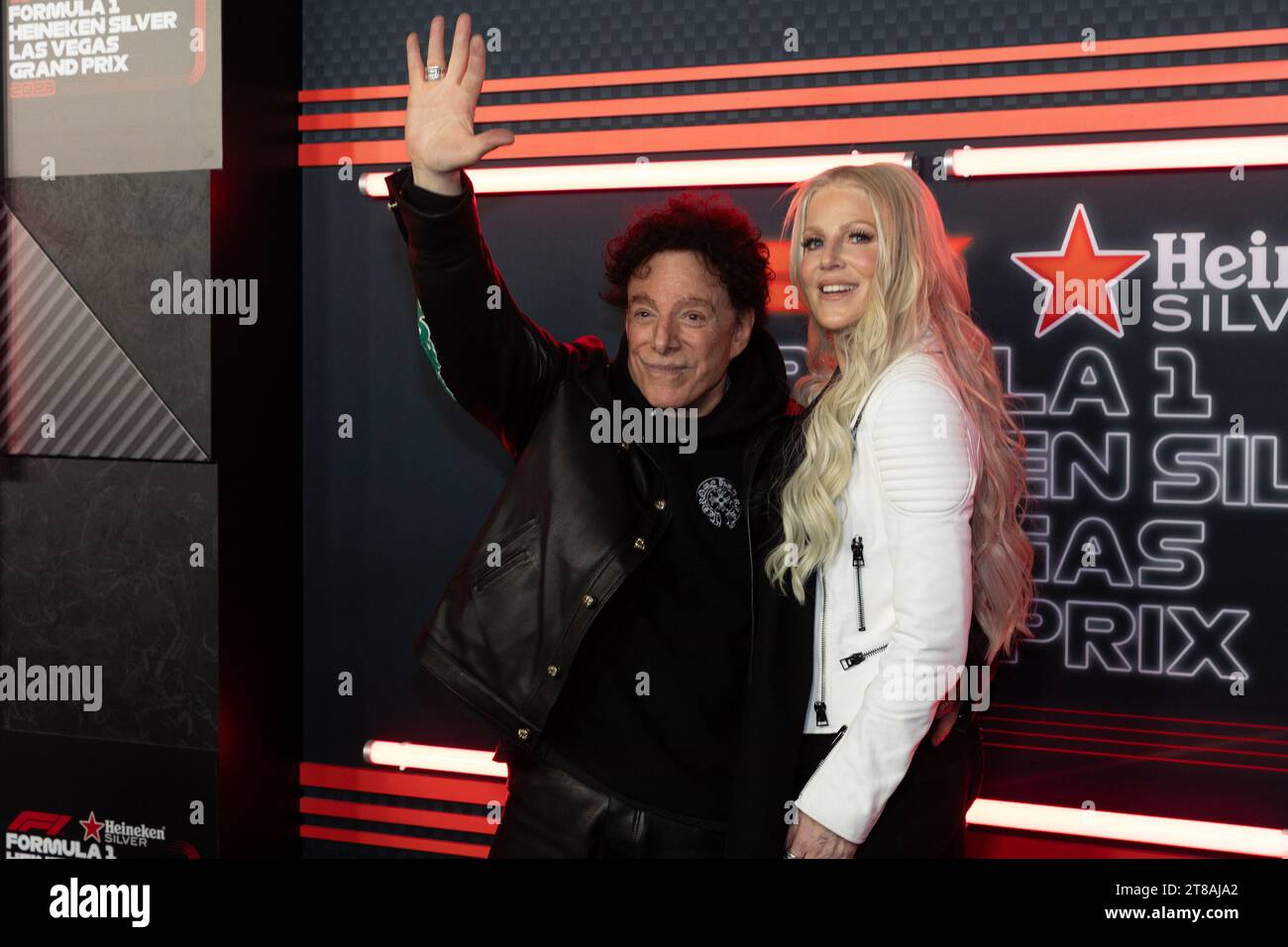 Las Vegas, USA. 18th Nov, 2023. Neal Schon and Michaele Ann Schon ...