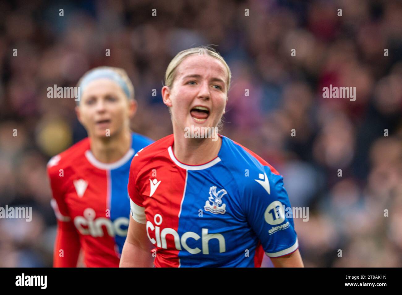 London, UK. 19th Nov, 2023. Selhurst Park GOAL 1-1 Crystal Palace ...