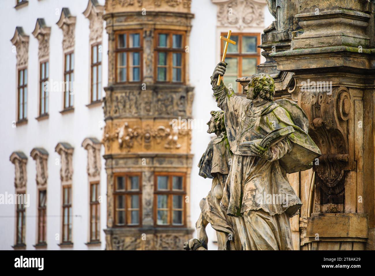 Olomouc landmarks, Czech Republic Stock Photo - Alamy