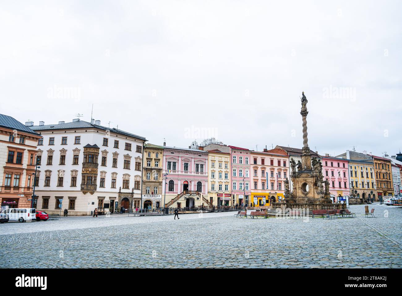 Olomouc landmarks, Czech Republic Stock Photo - Alamy