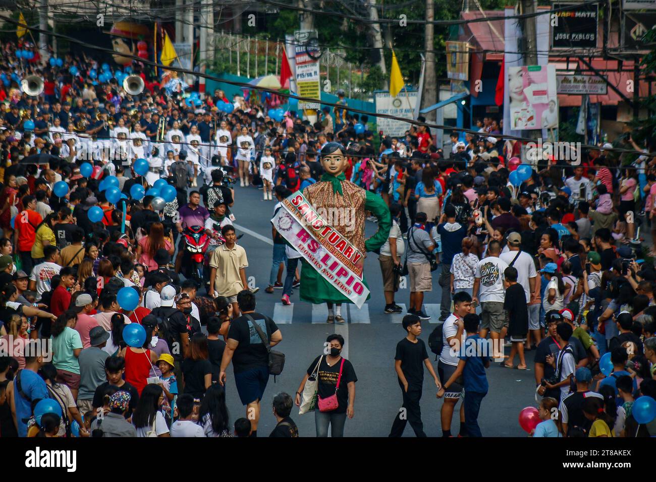 November 19, 2023, Angono, Rizal, Philippines: A papier-mache statues ...