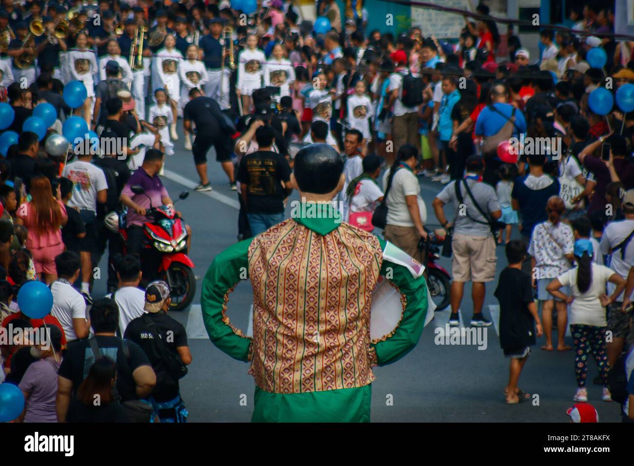 November 19, 2023, Angono, Rizal, Philippines: A papier-mache statues ...
