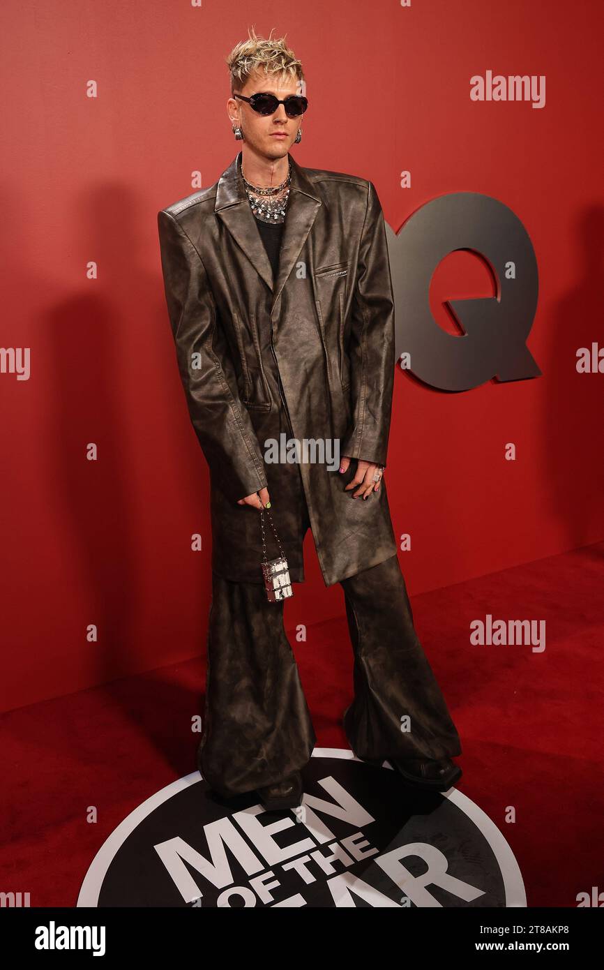 Machine Gun Kelly attends 2023 GQ Men of the Year at Bar Marmont on ...