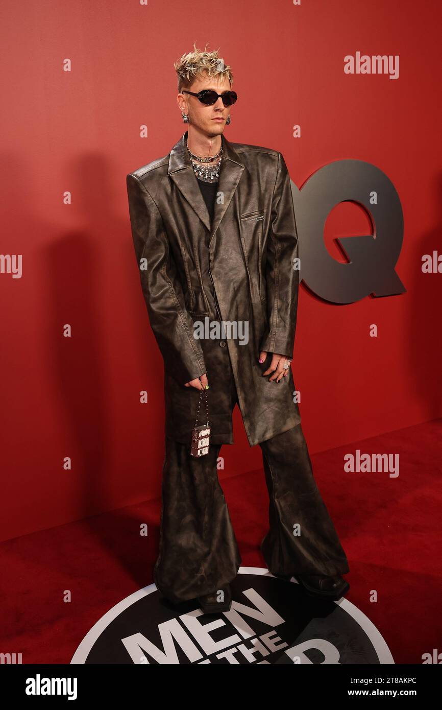 Machine Gun Kelly attends 2023 GQ Men of the Year at Bar Marmont on ...