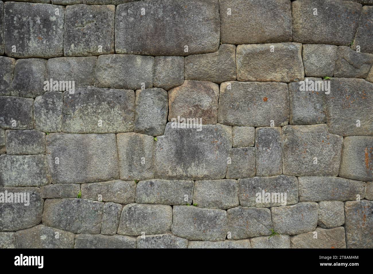 Ancient Stonework at an Ancient 15th-century Inca citadel Stock Photo ...