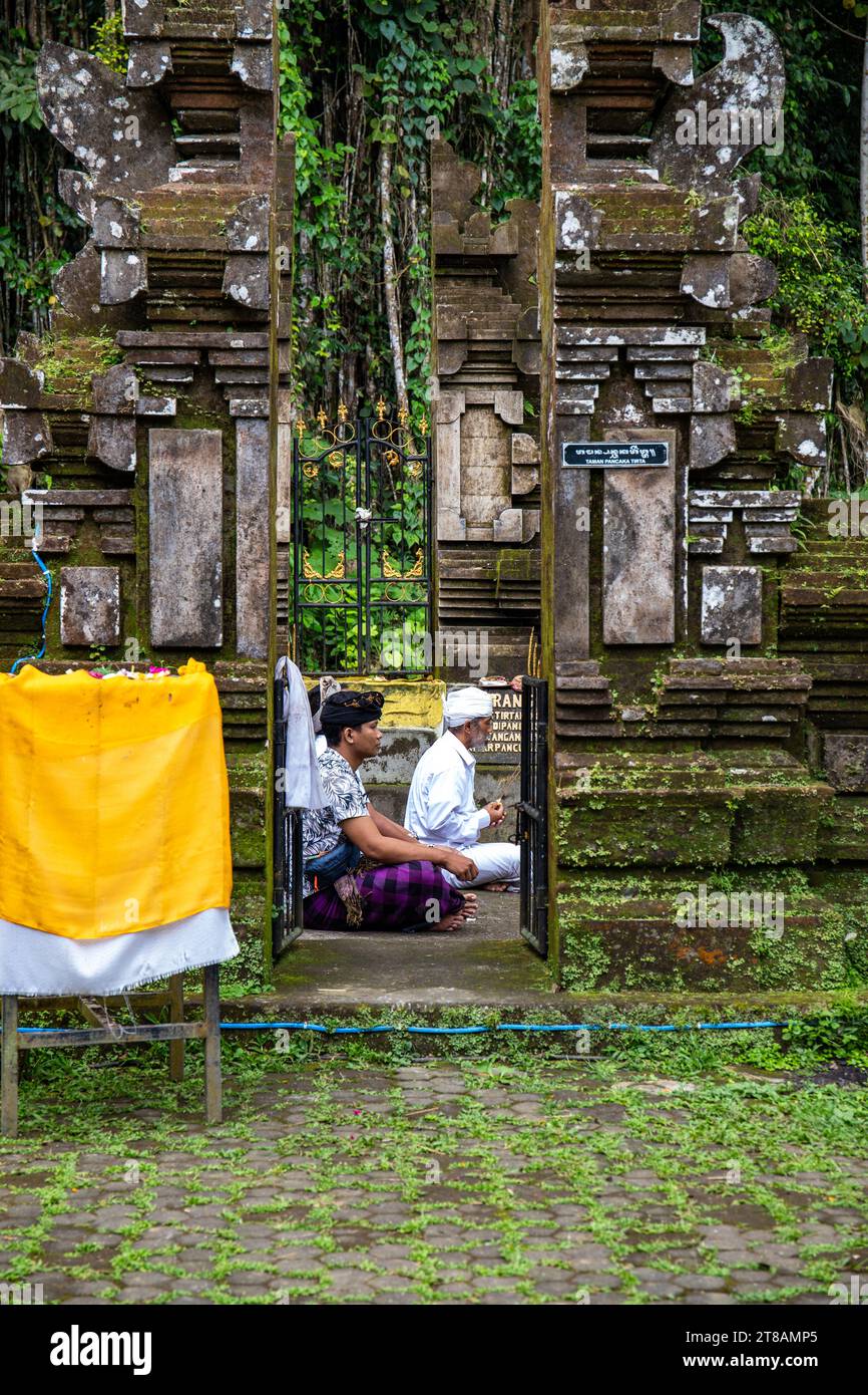 A small temple used for holy ablutions. Haunted and covered in moss ...