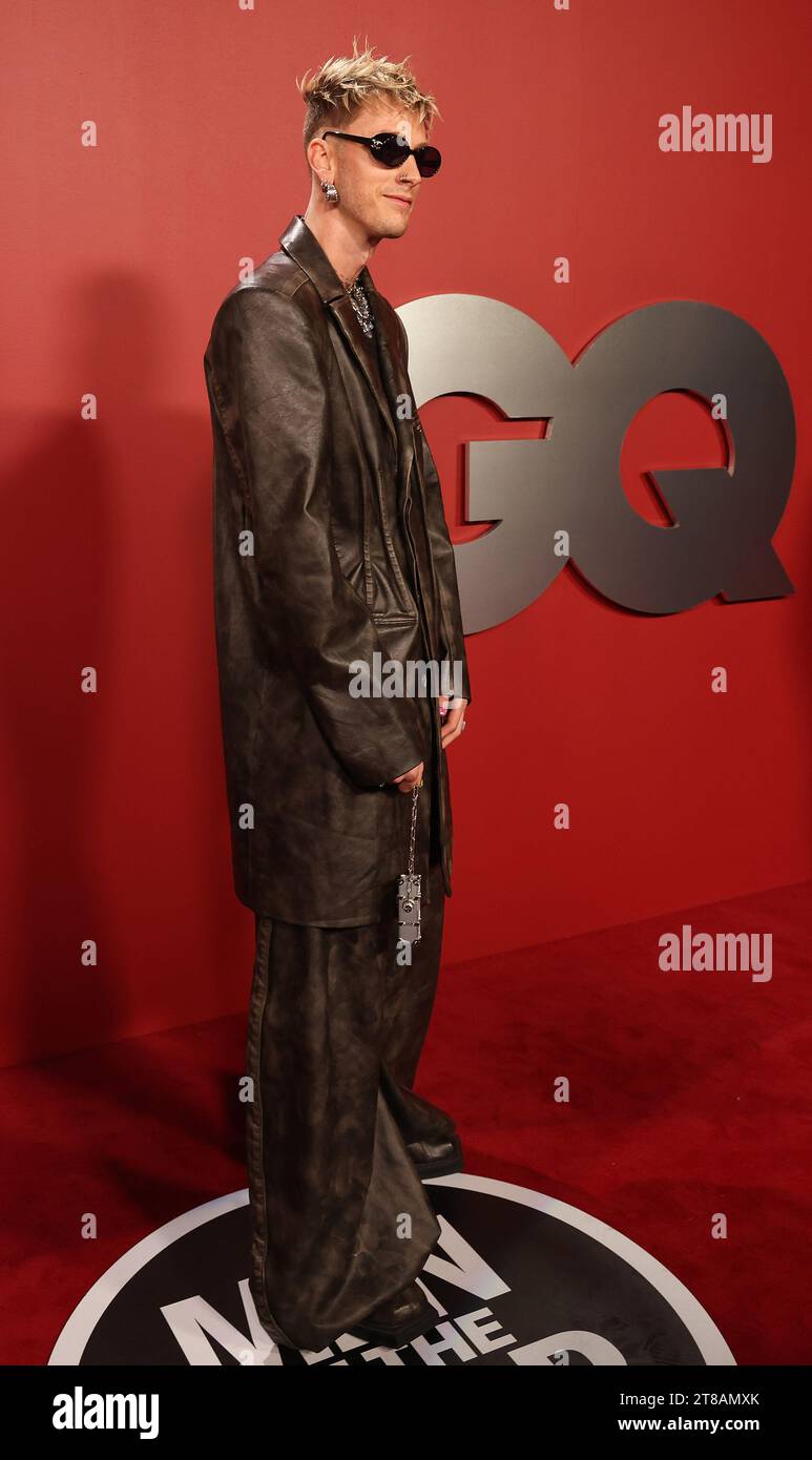 Machine Gun Kelly attends 2023 GQ Men of the Year at Bar Marmont on ...