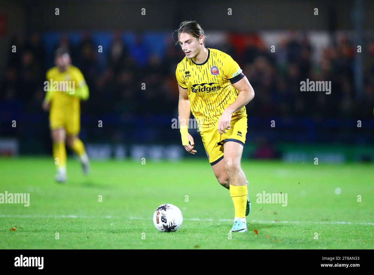 Crown Oil Arena, Rochdale, England - 18th November 2023 Lorent Tolaj (9 ...