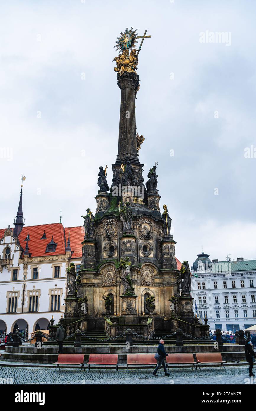 Olomouc landmarks, Czech Republic Stock Photo - Alamy