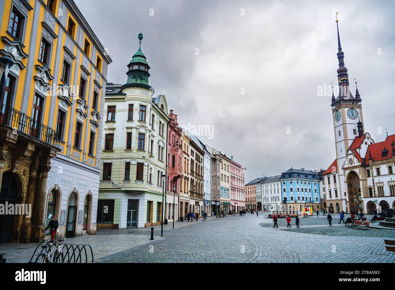 Olomouc landmarks, Czech Republic Stock Photo - Alamy