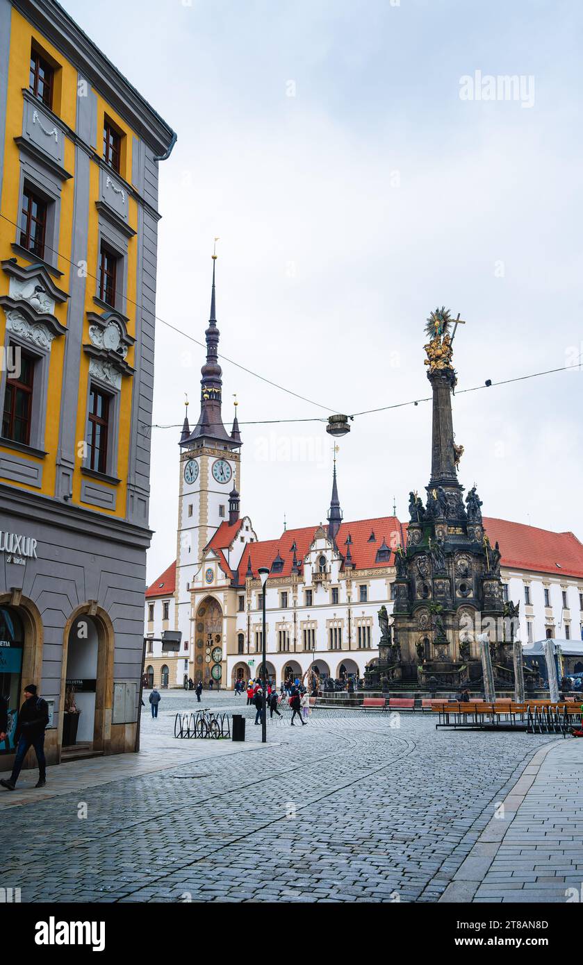 Olomouc landmarks, Czech Republic Stock Photo - Alamy