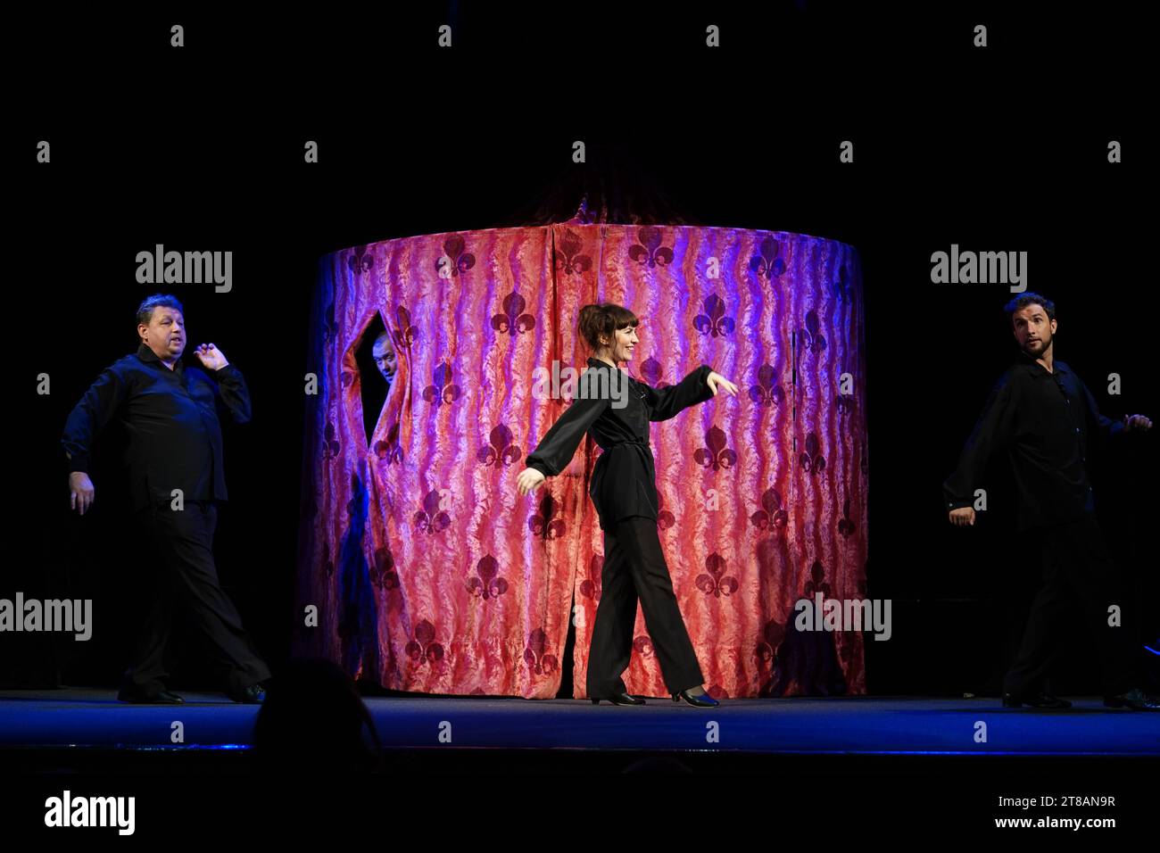 Kyiv, Ukraine September 1, 2023: Artists of the Kyiv State Puppet ...