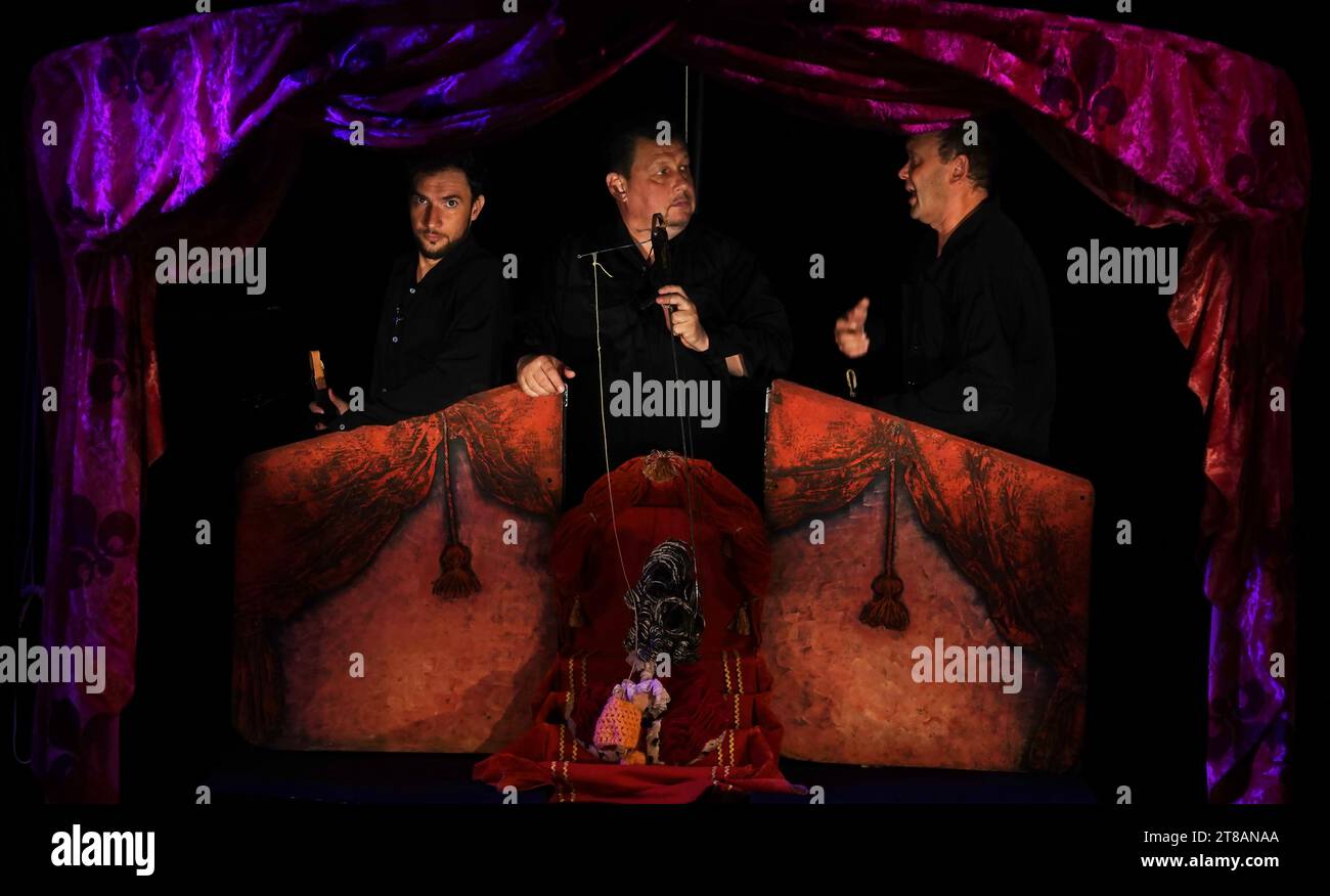 Kyiv, Ukraine September 1, 2023: Artists of the Kyiv State Puppet ...