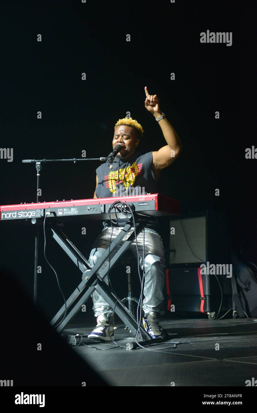 Miami, Florida, USA. 17th Nov, 2023. Travis Greene performs live on ...