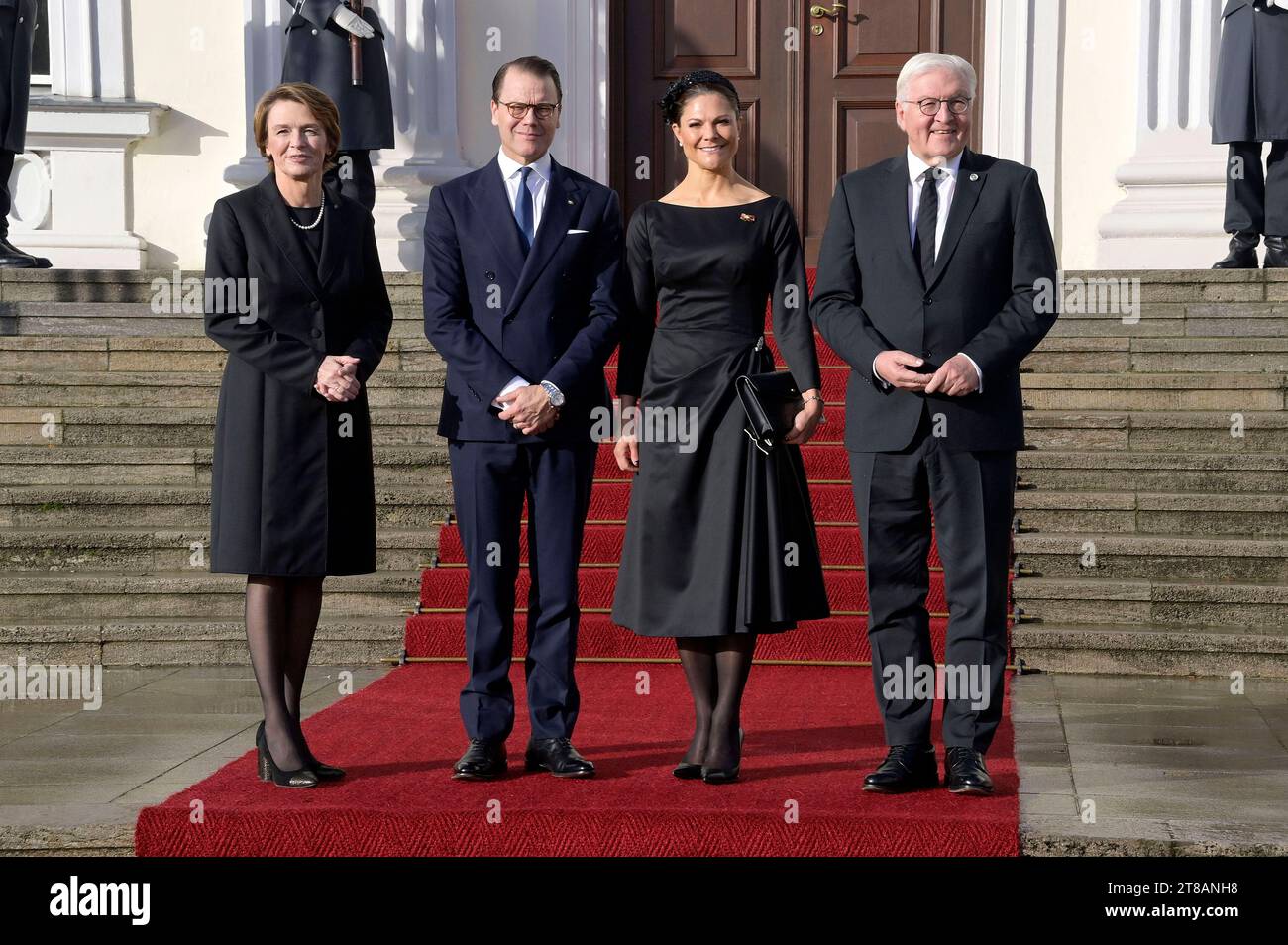 Elke Büdenbender, Prinz Daniel von Schweden, Kronprinzessin Victoria ...