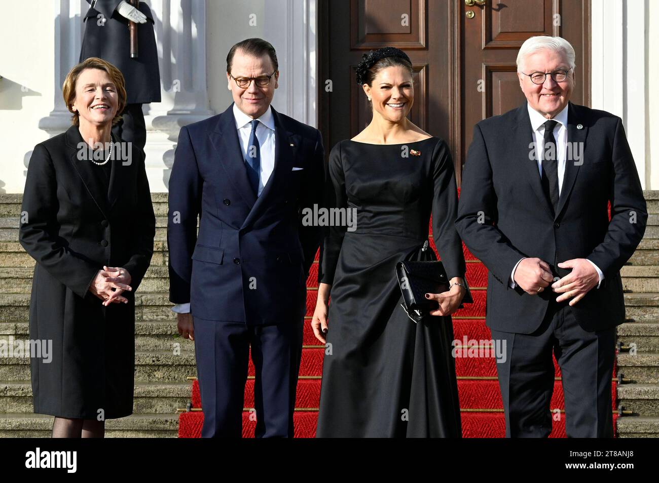 Elke Büdenbender, Prinz Daniel von Schweden, Kronprinzessin Victoria ...