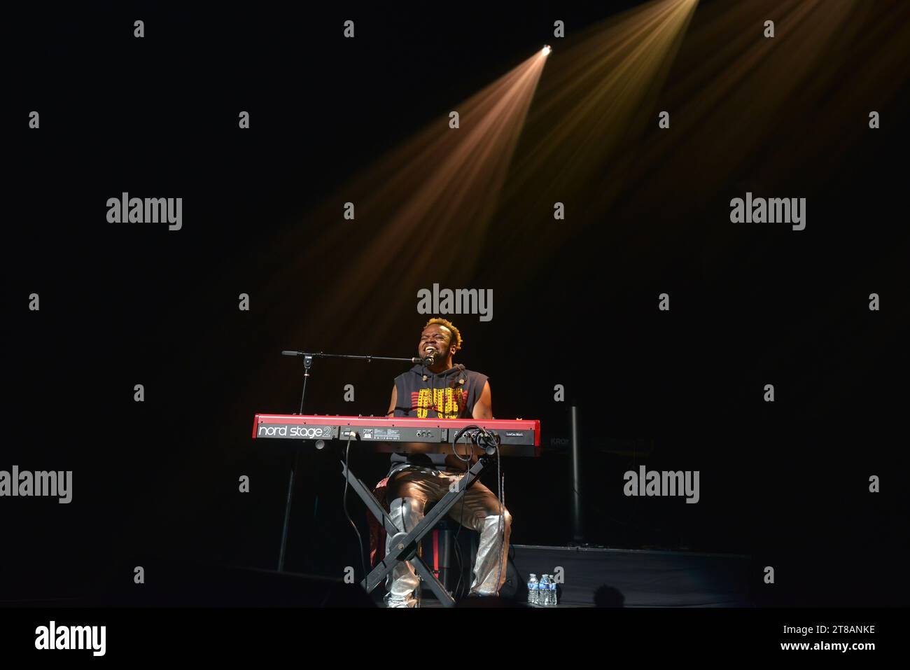 Miami, Florida, USA. 17th Nov, 2023. Travis Greene performs live on ...