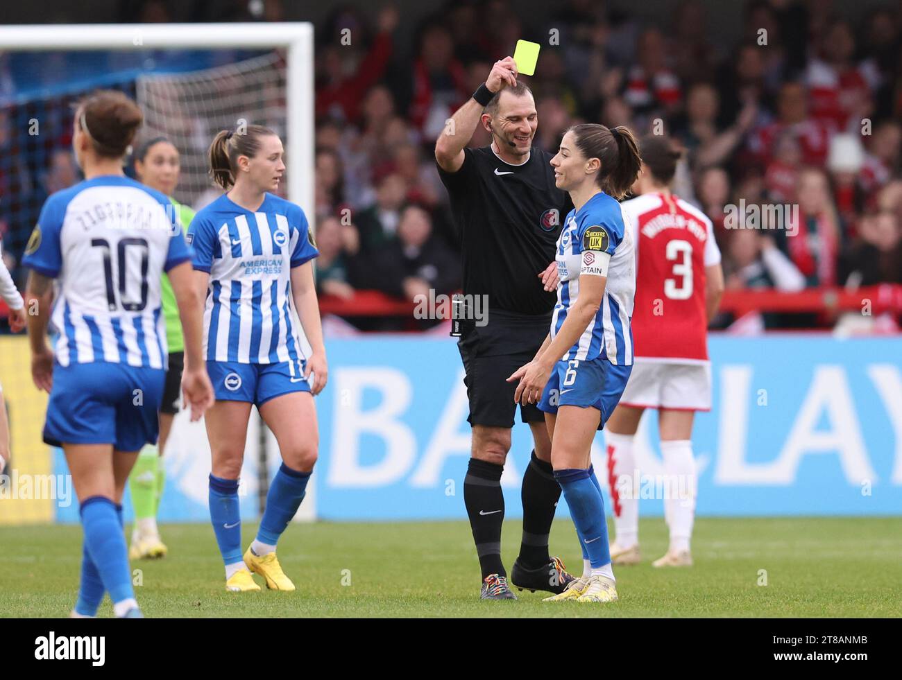 Crawley, UK. 19th Nov, 2023. Vicky Losada of Brighton and Hove Albion ...