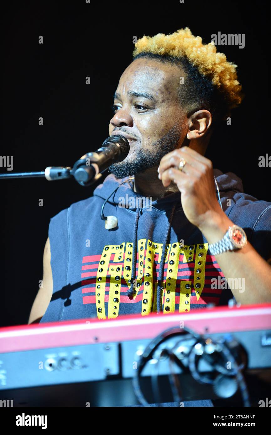 Miami, Florida, USA. 17th Nov, 2023. Travis Greene performs live on ...