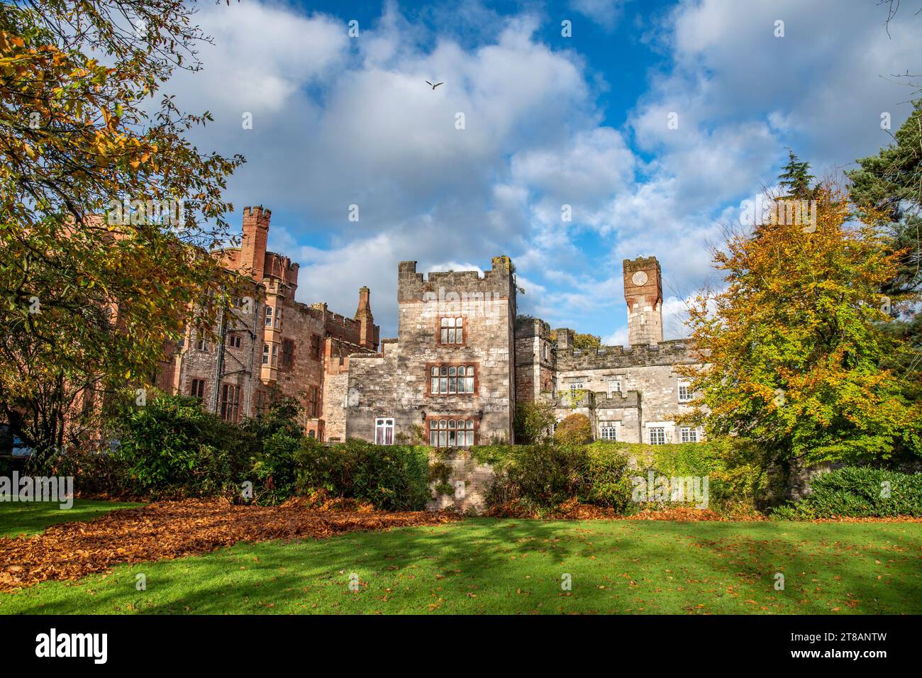 Ruthin castle hi-res stock photography and images - Alamy