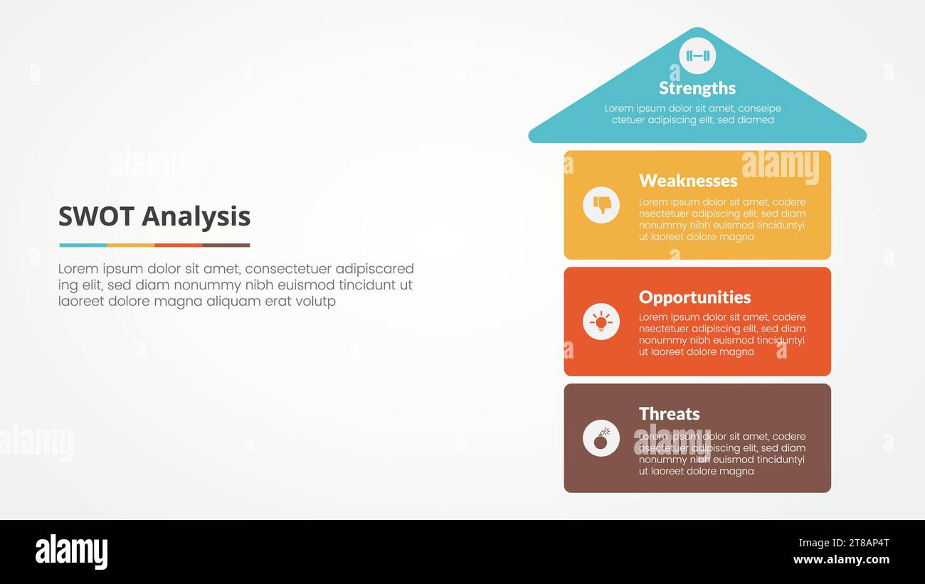swot business framework strategic template infographic concept for ...