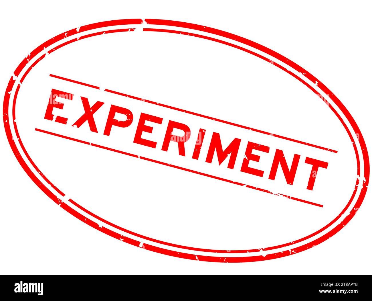 Grunge red experiment word oval rubber seal stamp on white background Stock Vector Image & Art ...