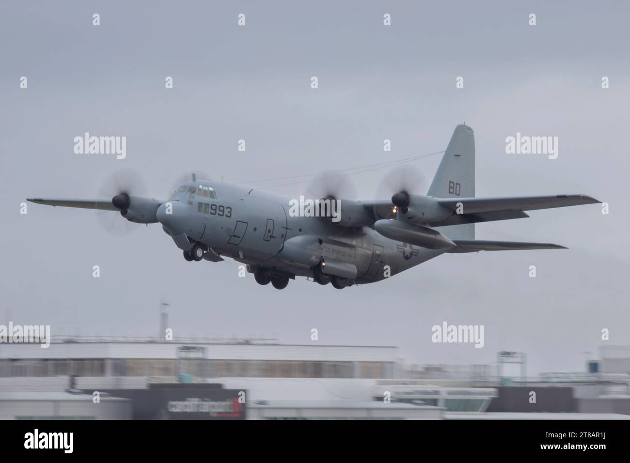 164993 Lockheed C-130T Hercules Military Aircraft United States Navy ...