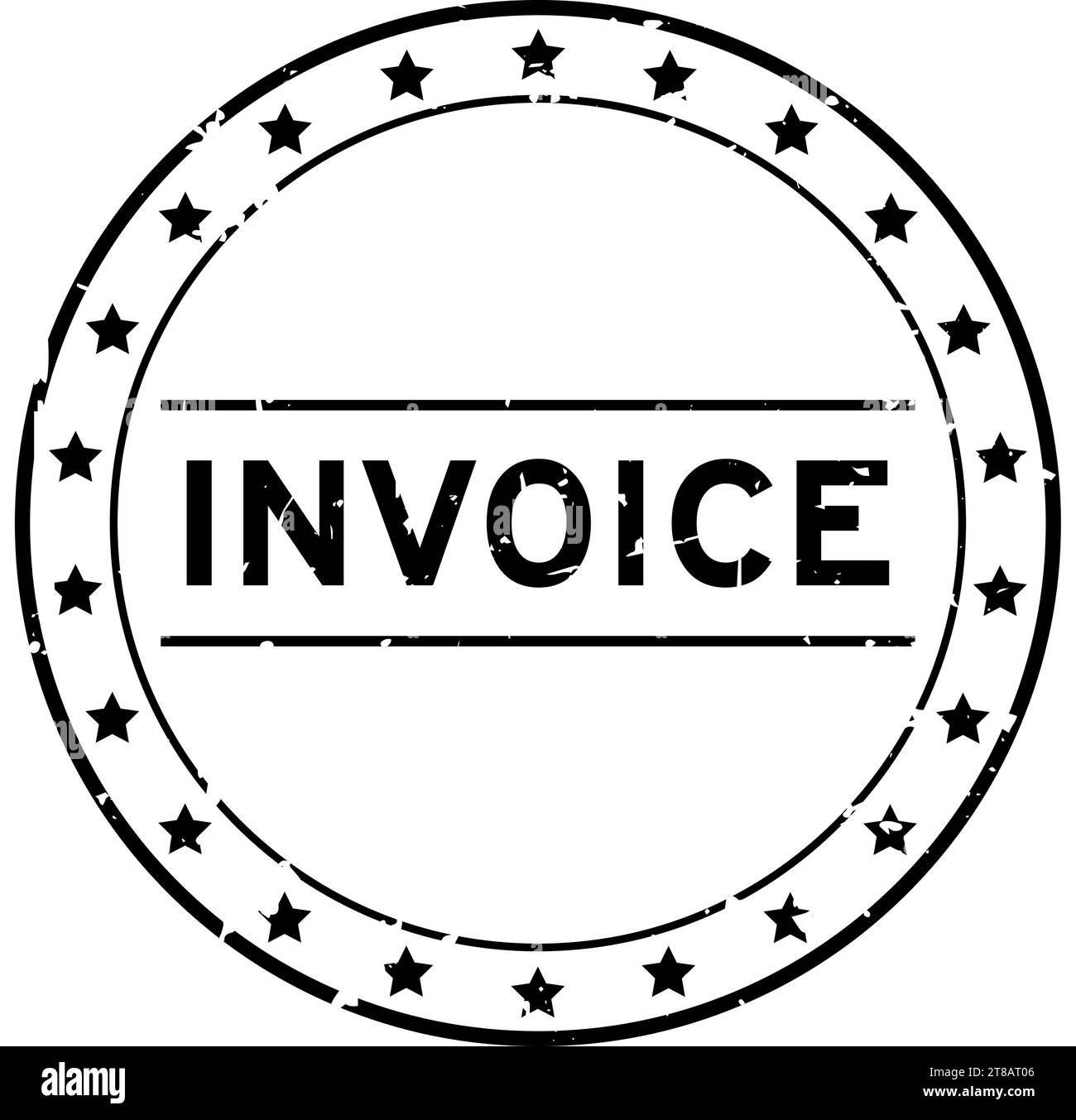 Paid invoice rubber stamp on Black and White Stock Photos & Images - Alamy