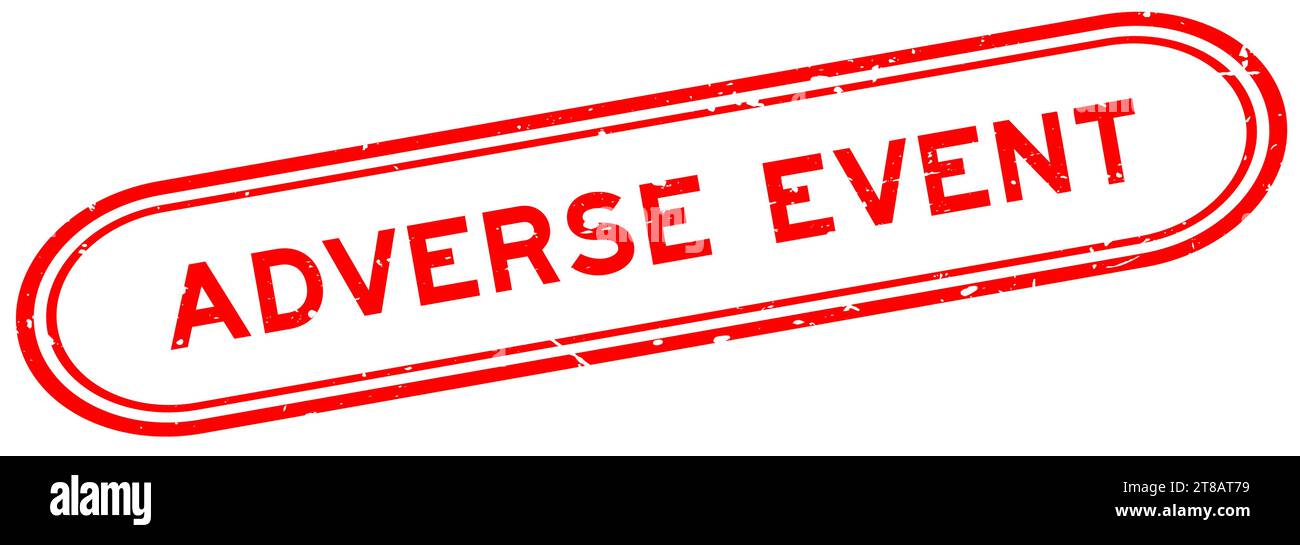Grunge red adverse event word rubber seal stamp on white background Stock Vector Image & Art - Alamy