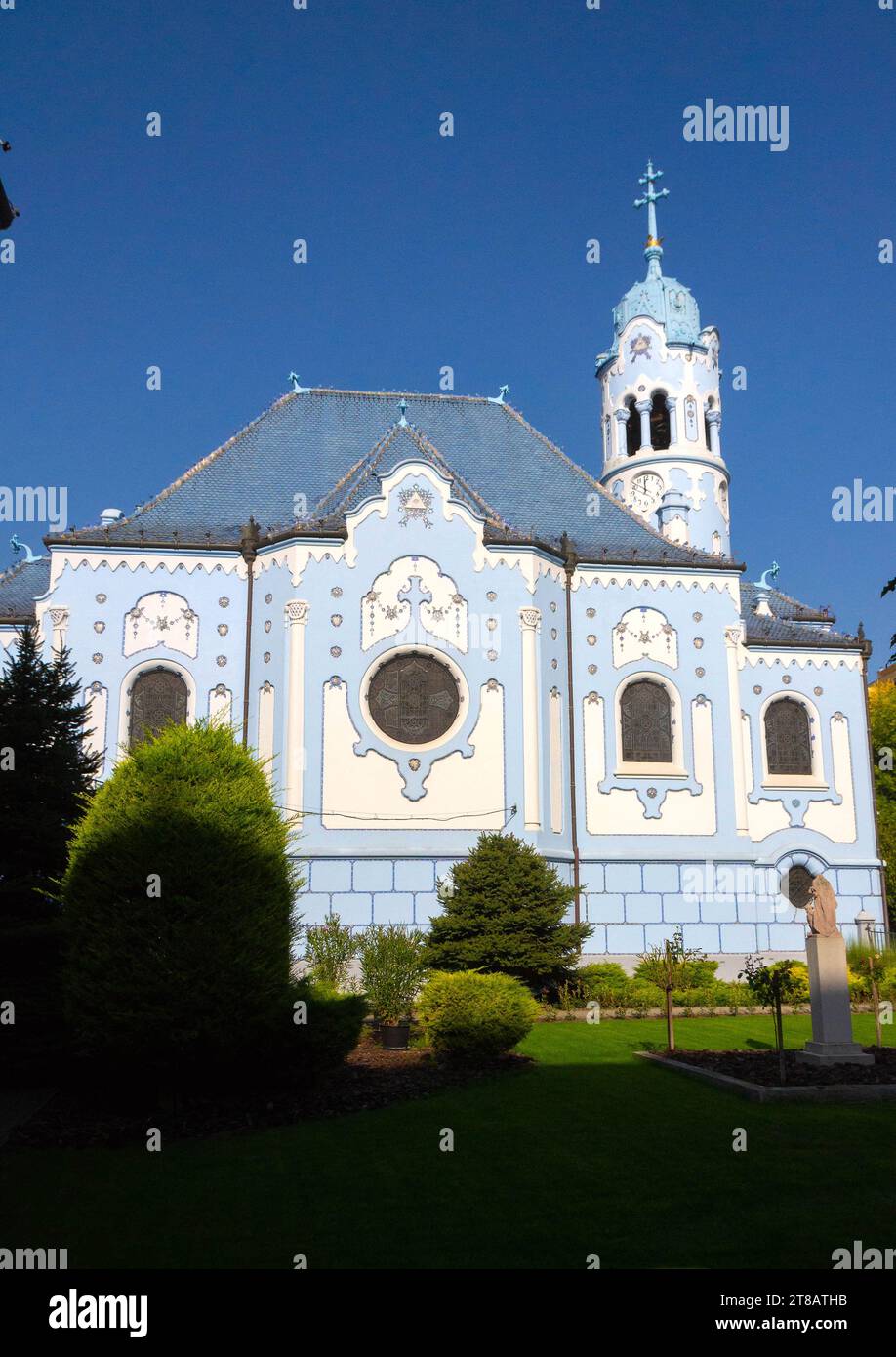 Explore the enchanting allure of the Blue Church in Bratislava, a ...