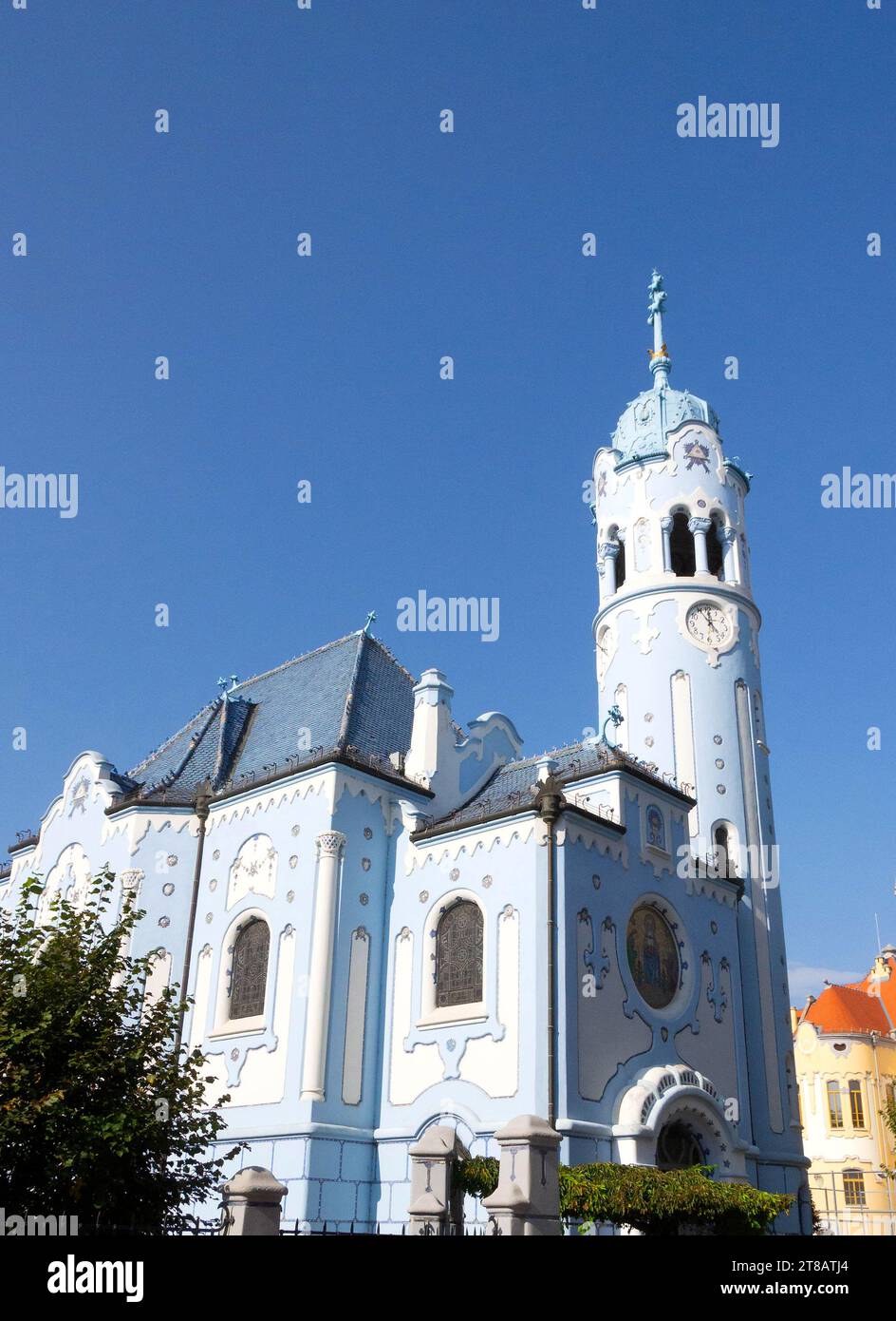 Explore the enchanting allure of the Blue Church in Bratislava, a ...