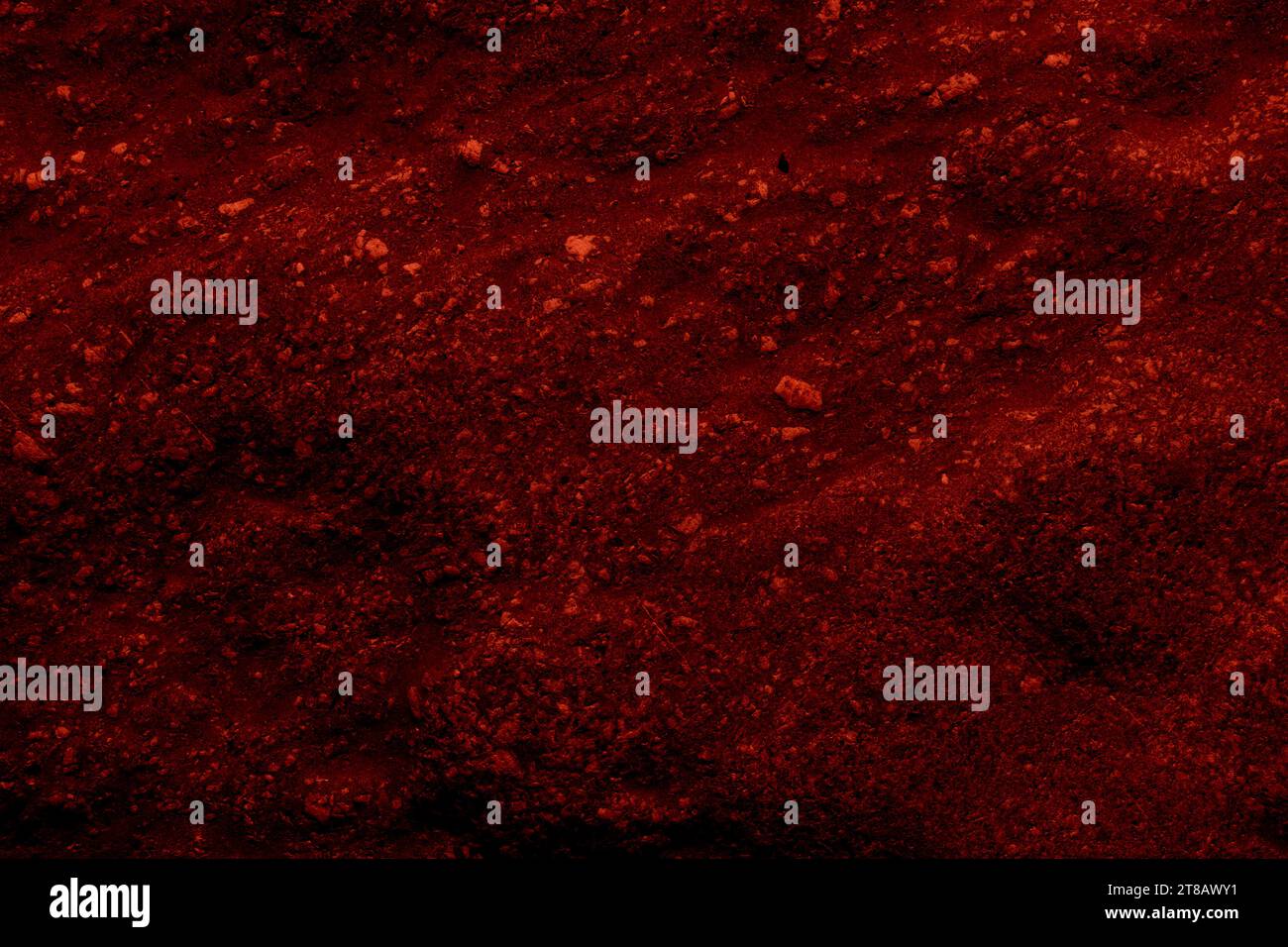 Crimson red colored abstract wall background with textures of different ...