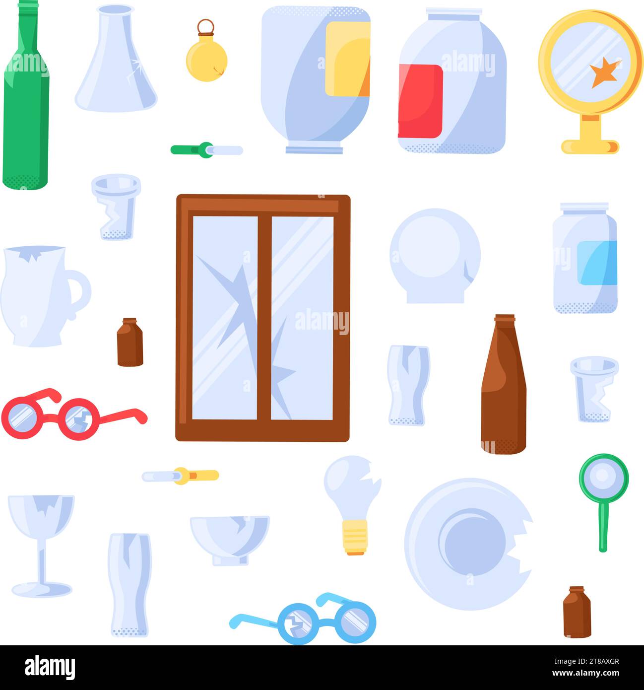 Deep waste collection Stock Vector Images - Alamy