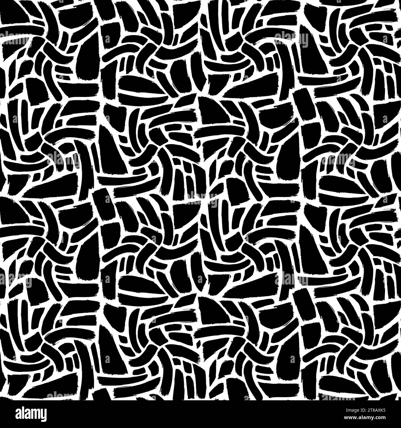 Geometric waves seamless pattern hi-res stock photography and images ...