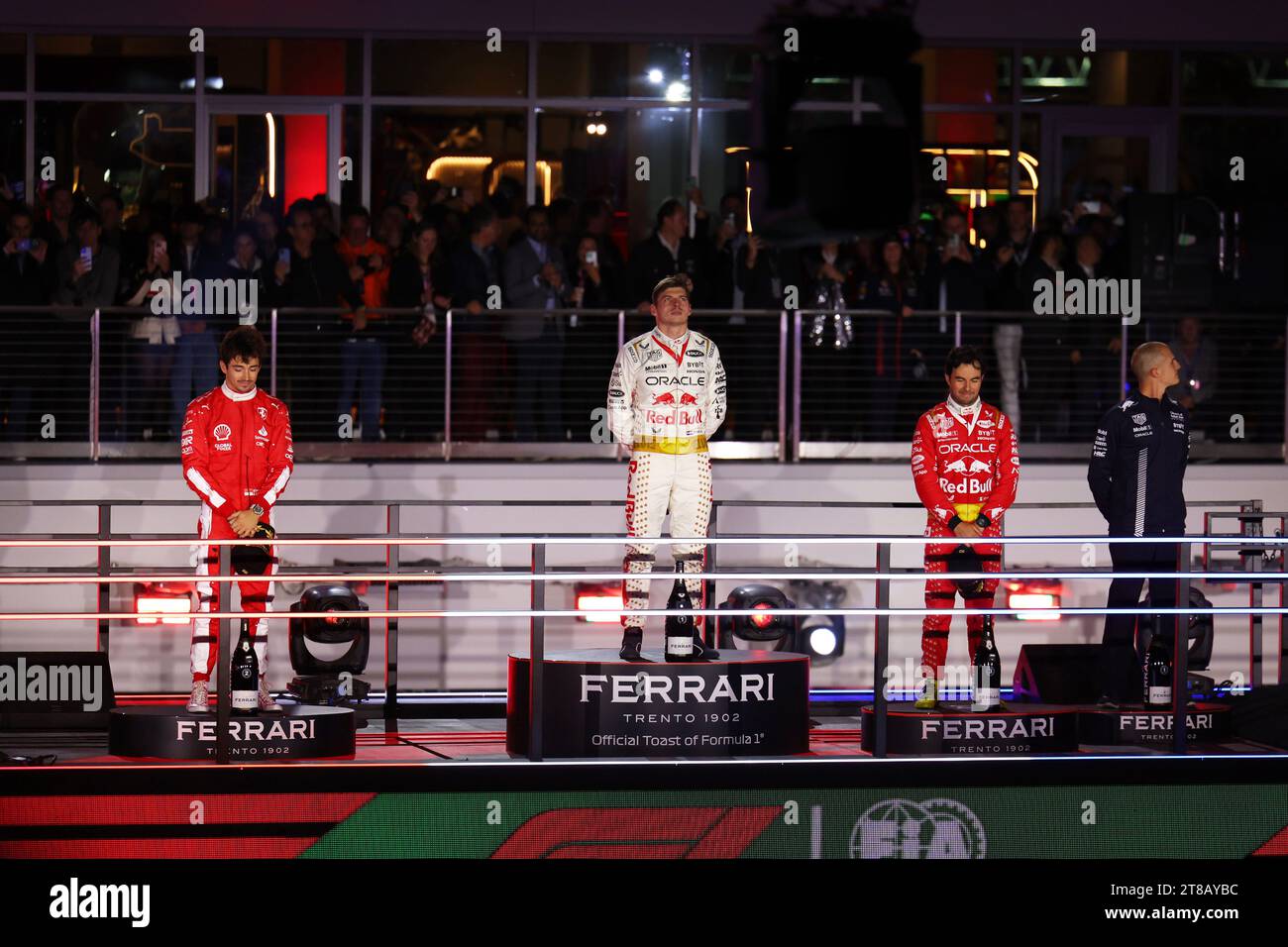 18th November 2023; Las Vegas, Nevada, USA. F1 Grand Prix of USA, Las Vegas; Race Day; Max ...