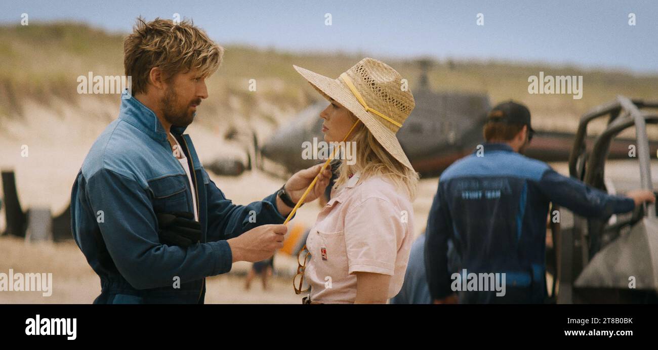 The Fall Guy Ryan Gosling & Emily Blunt Stock Photo - Alamy